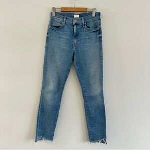 MOTHER | Jeans | Mother The Stunner Zip Ankle Step Fray Jeans Camp ...